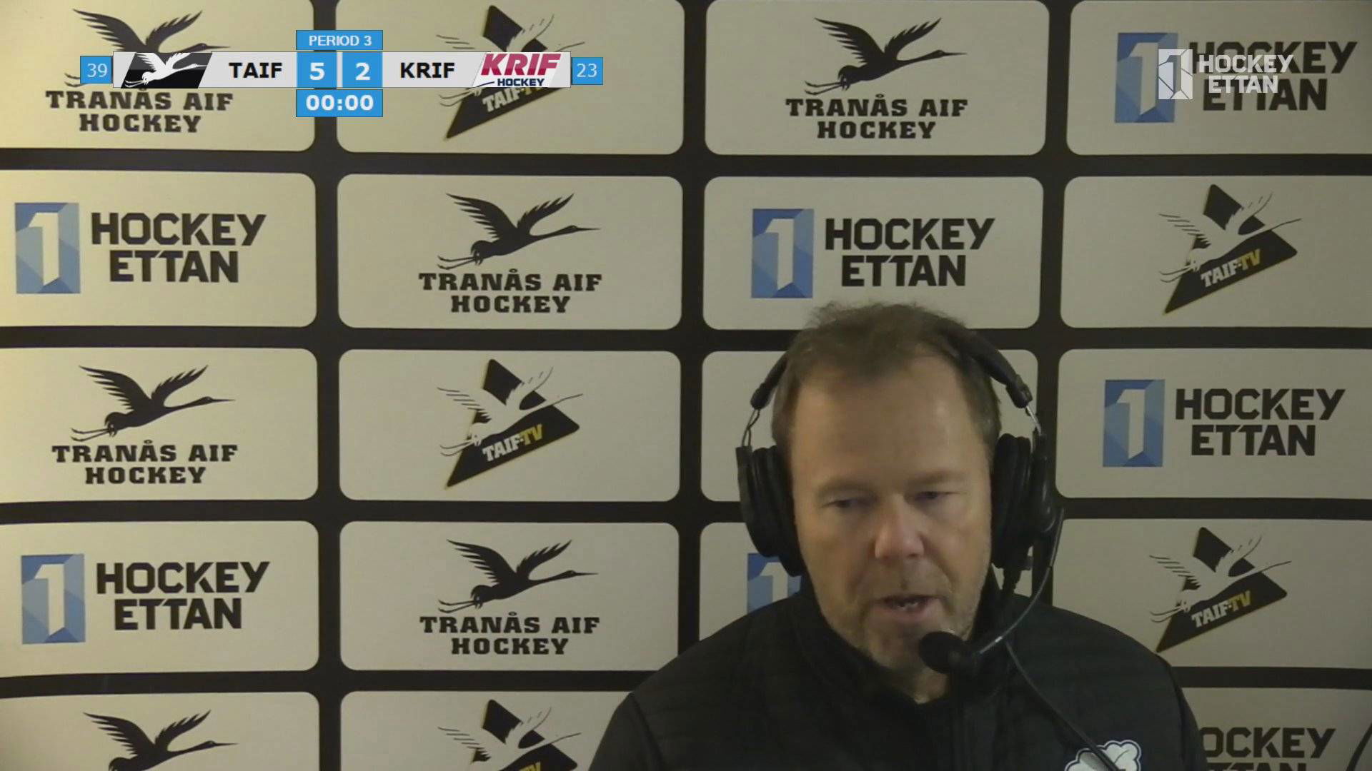 Highlights: Tranås AIF - KRIF Hockey