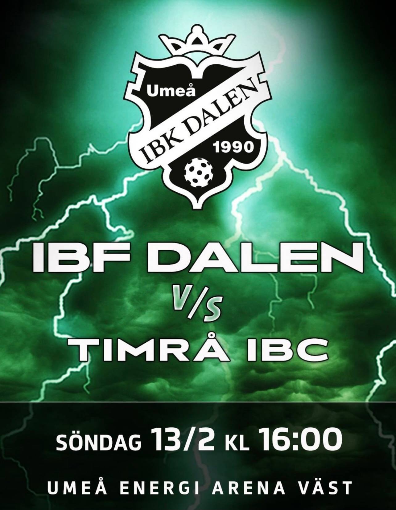 IBF Dalen Herr Div.1 - Timrå IBC