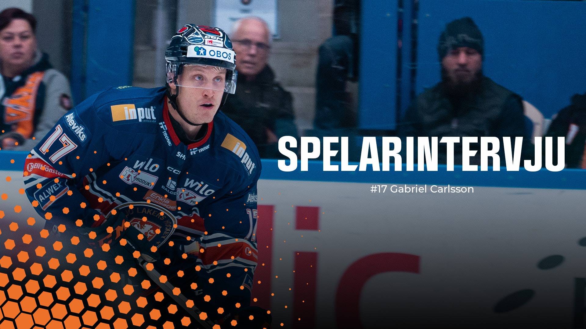 Gabriel Carlsson efter kvällens seger | Växjö Lakers