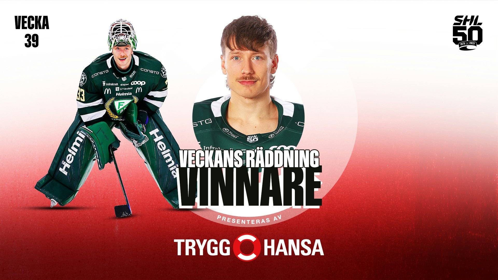 Veckans Räddning vecka 39 – Emil Larmi, Färjestad | SHL