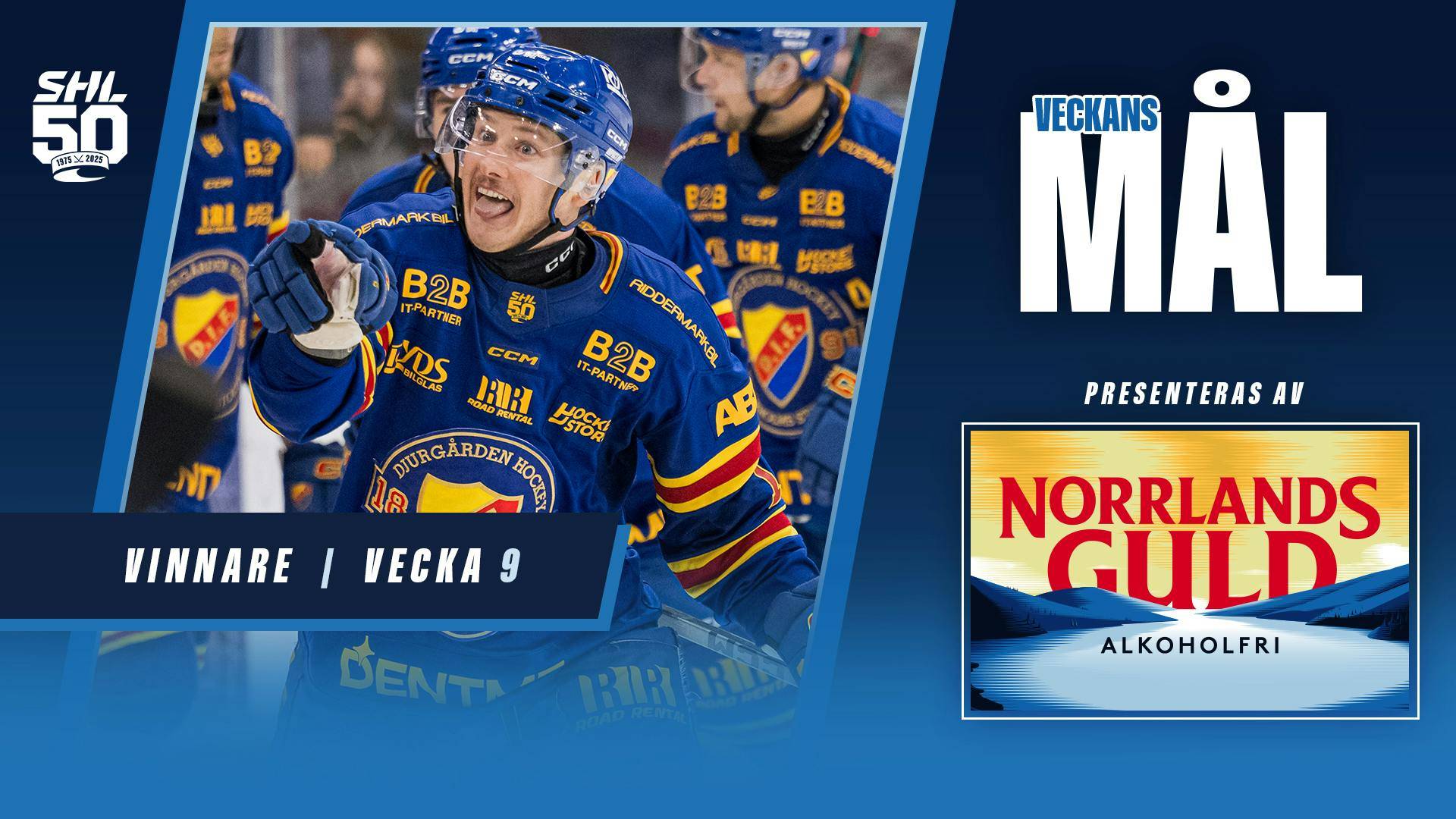 Veckans Mål vecka 9 – Joe Snively, Djurgården | SHL