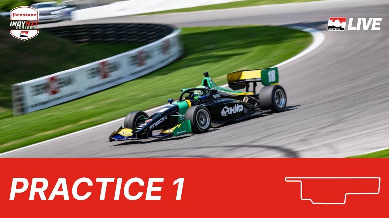 INDY NXT - Detroit GP - Practice 1