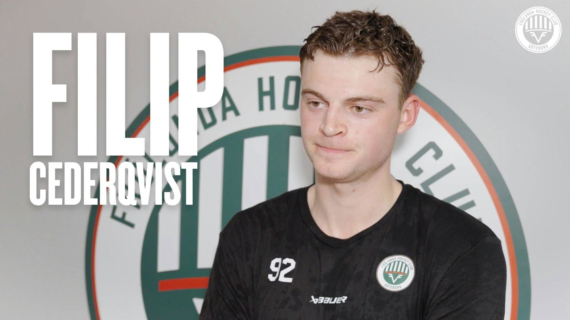 Välkommen till Frölunda, Filip Cederqvist | Frölunda HC