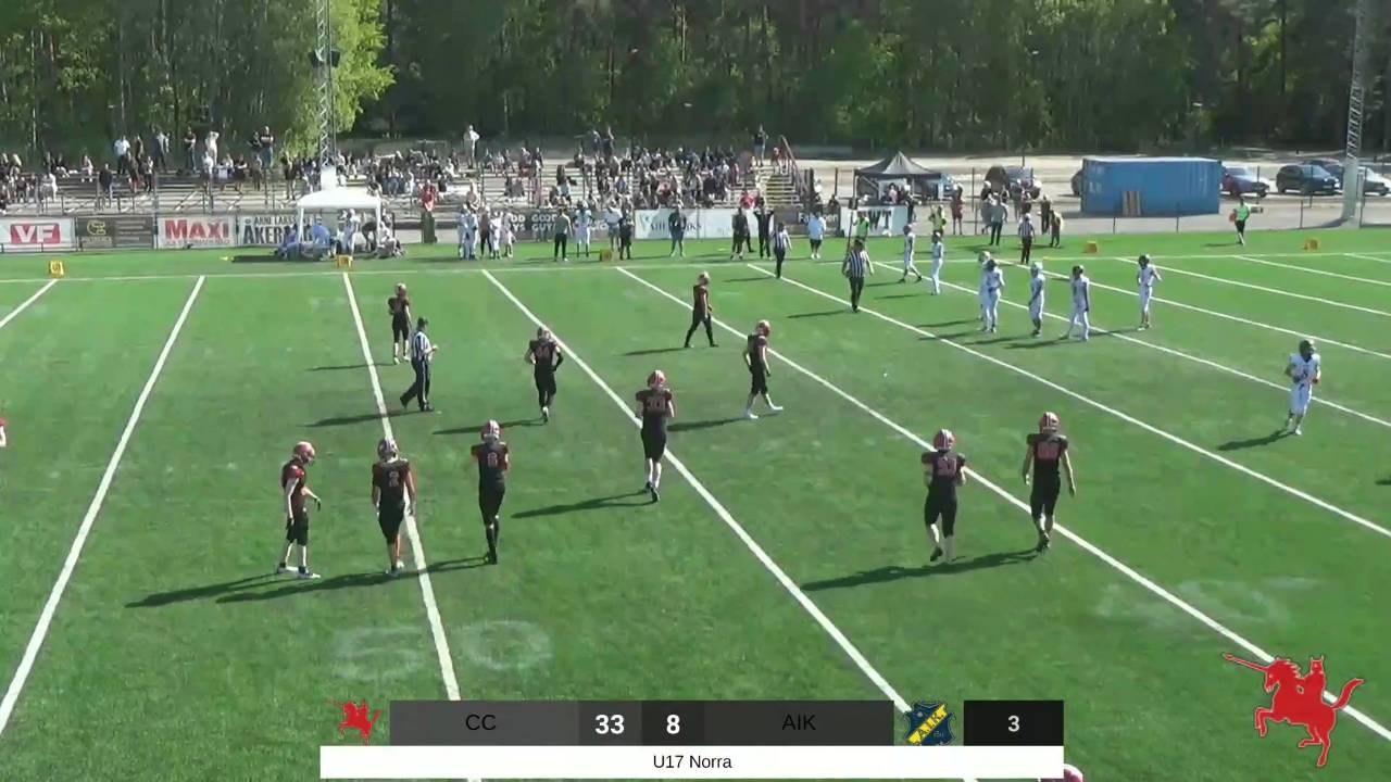 U17 Norra Carlstad Crusaders – AIK (Andra halvlek)