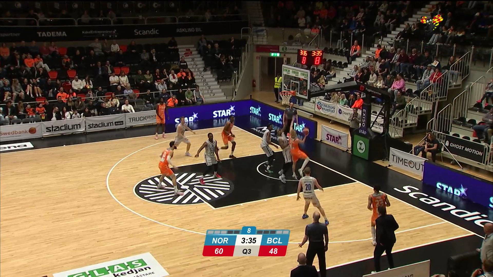 TV: Första ronden till Norrköping | SBL Herr