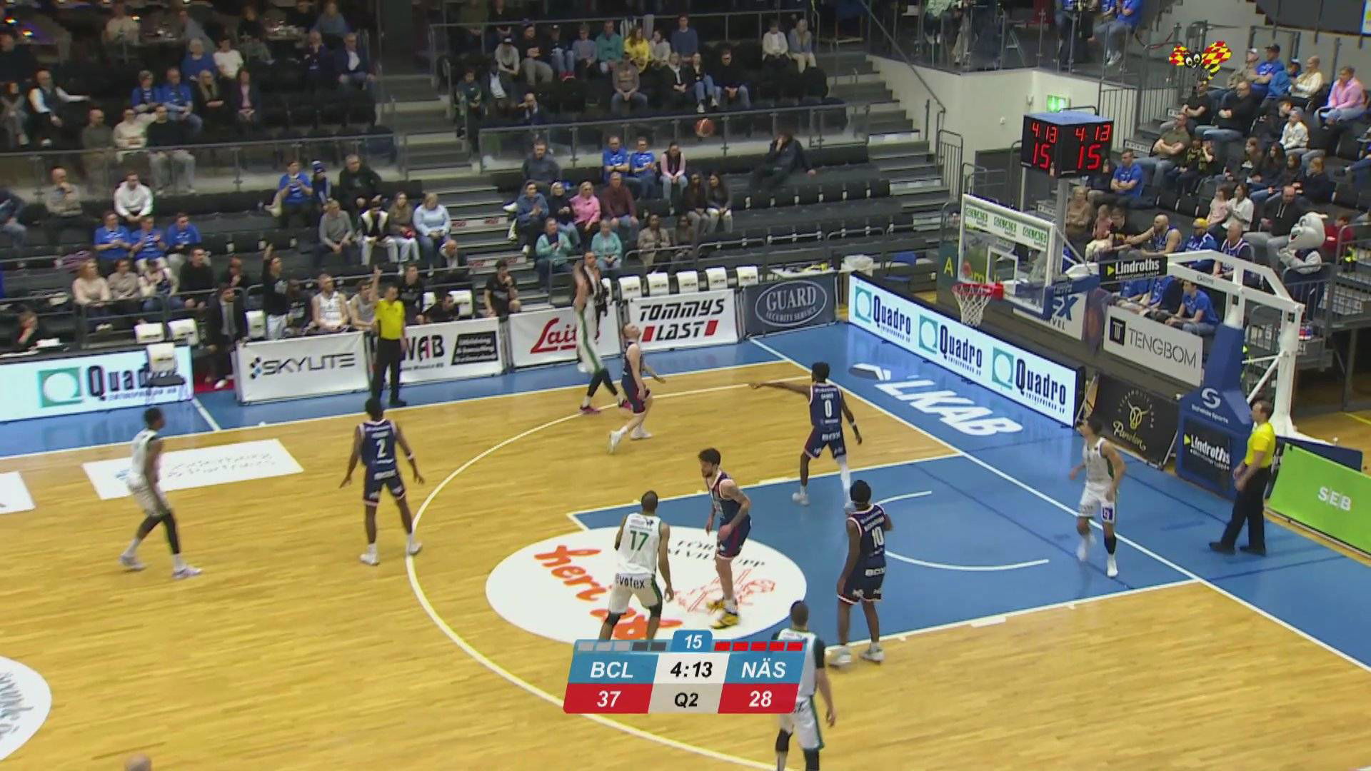 TV: BC Luleå vidare till semifinal | SBL Herr