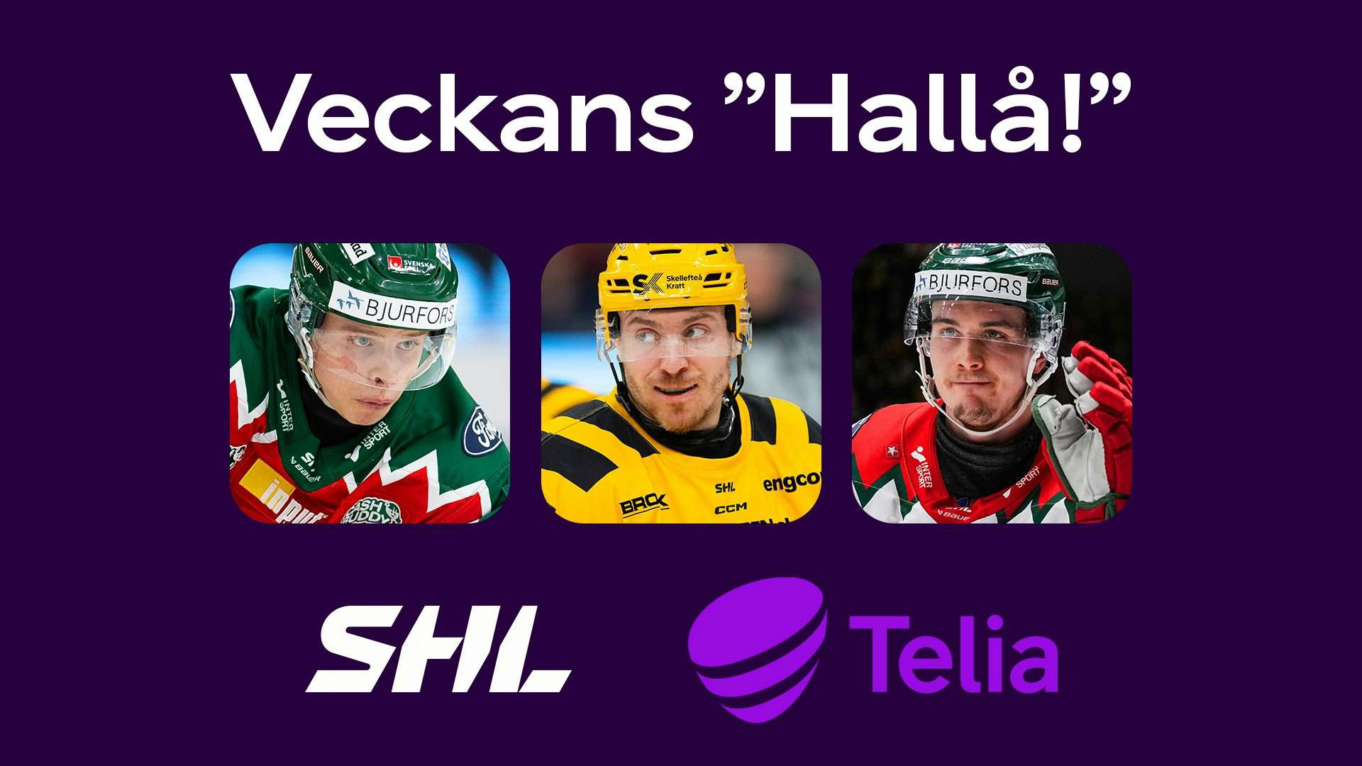 Veckans Hallå - se snyggaste prestationerna! | SHL
