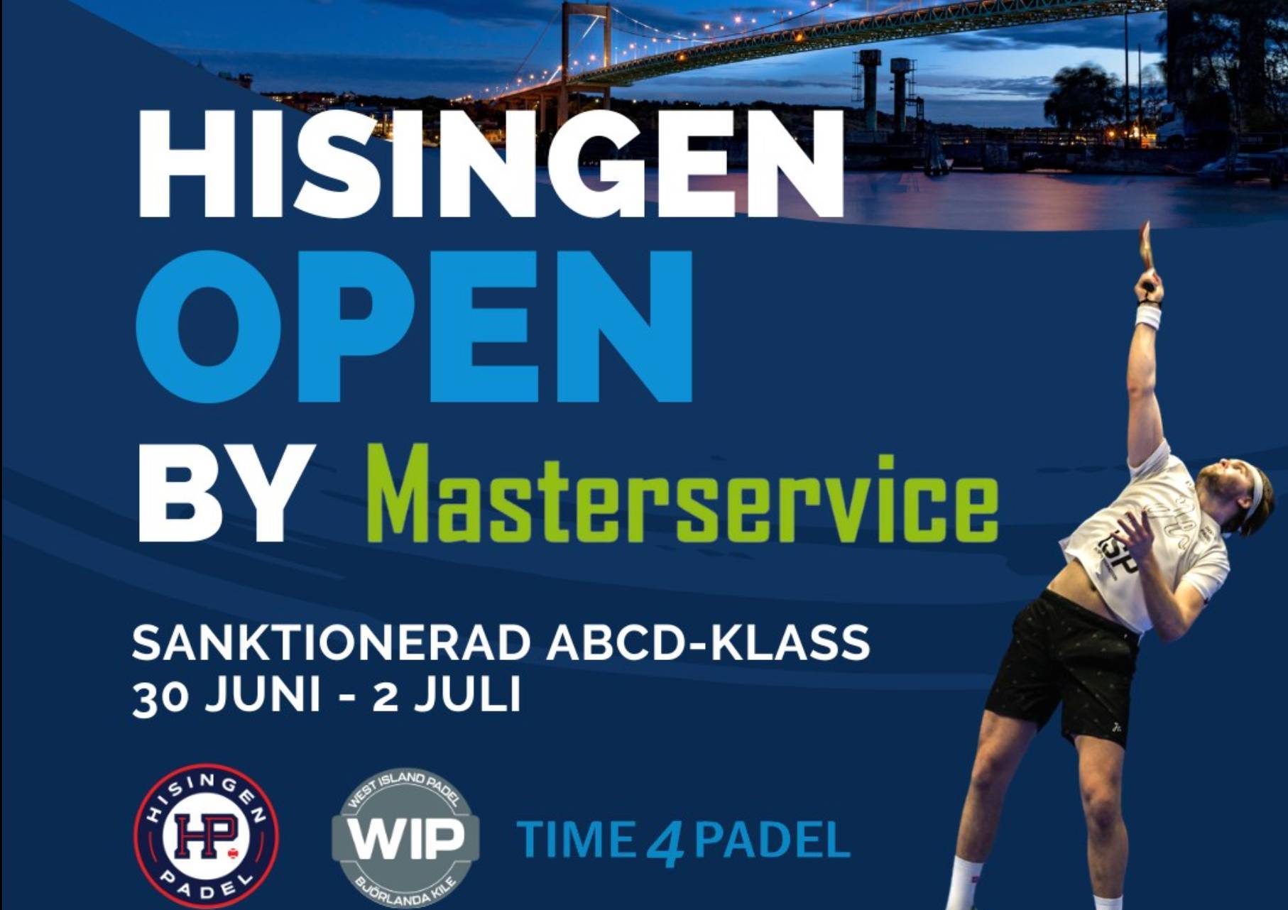 Hisingen Open Finalspel: Herrsemi och final i B- och A-klass