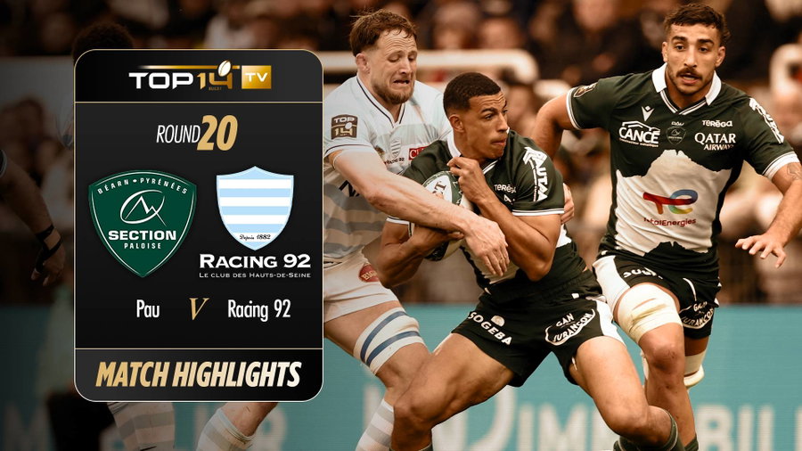 TOP 14 rugby highlights - Watch anytime and anywhere