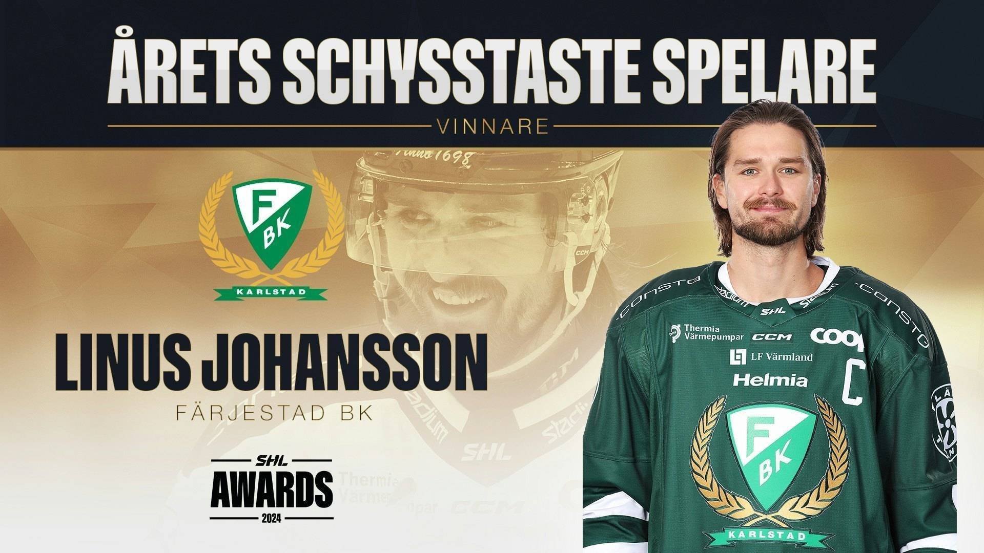 Årets Schysstaste Spelare 2023/24: Linus Johansson, Färjestad | SHL