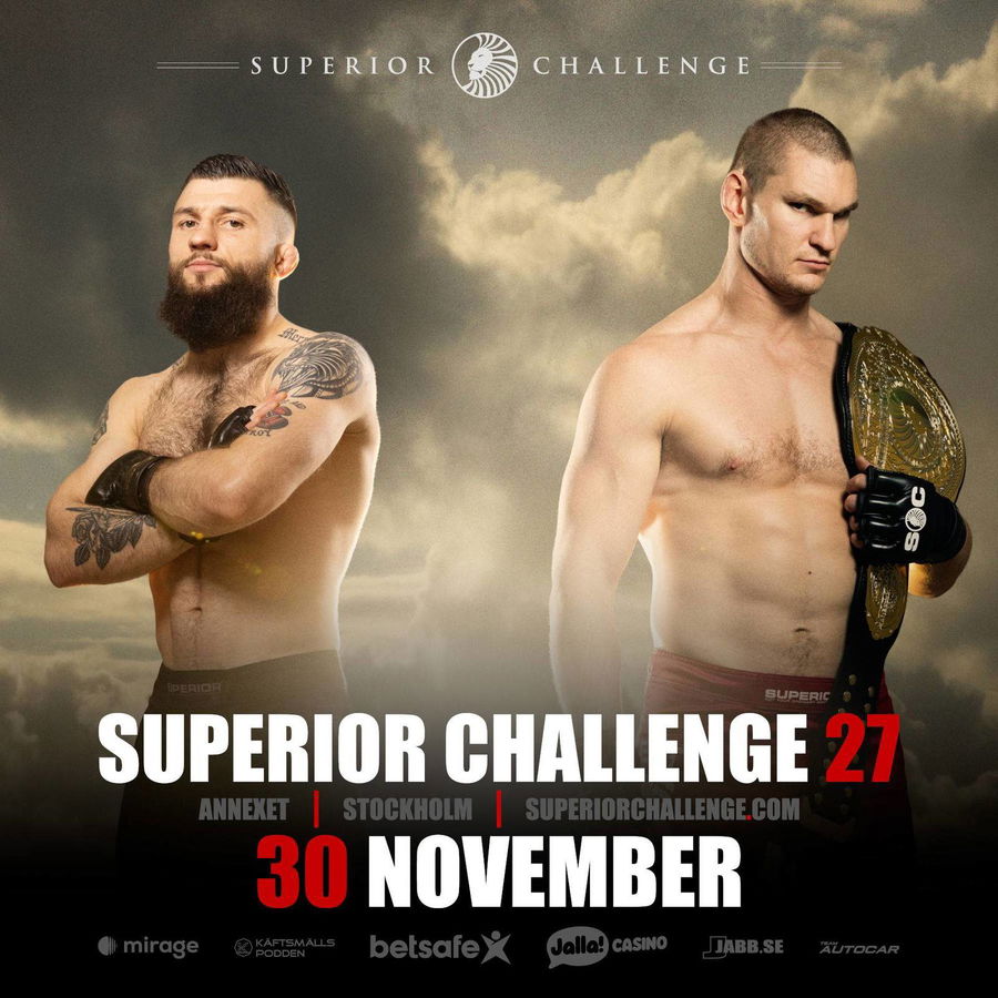 Superior Challenge 28 - Swedish commentators