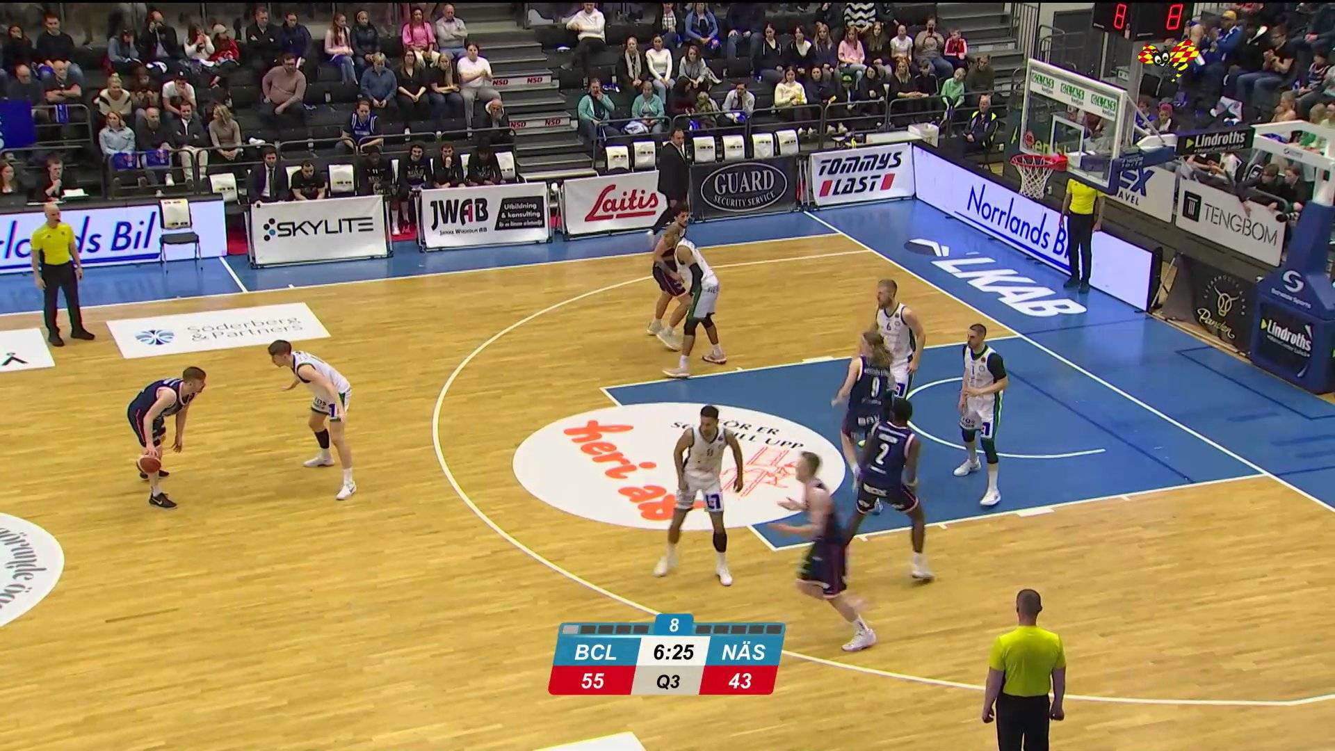 TV: Första ronden till BC Luleå | SBL Herr