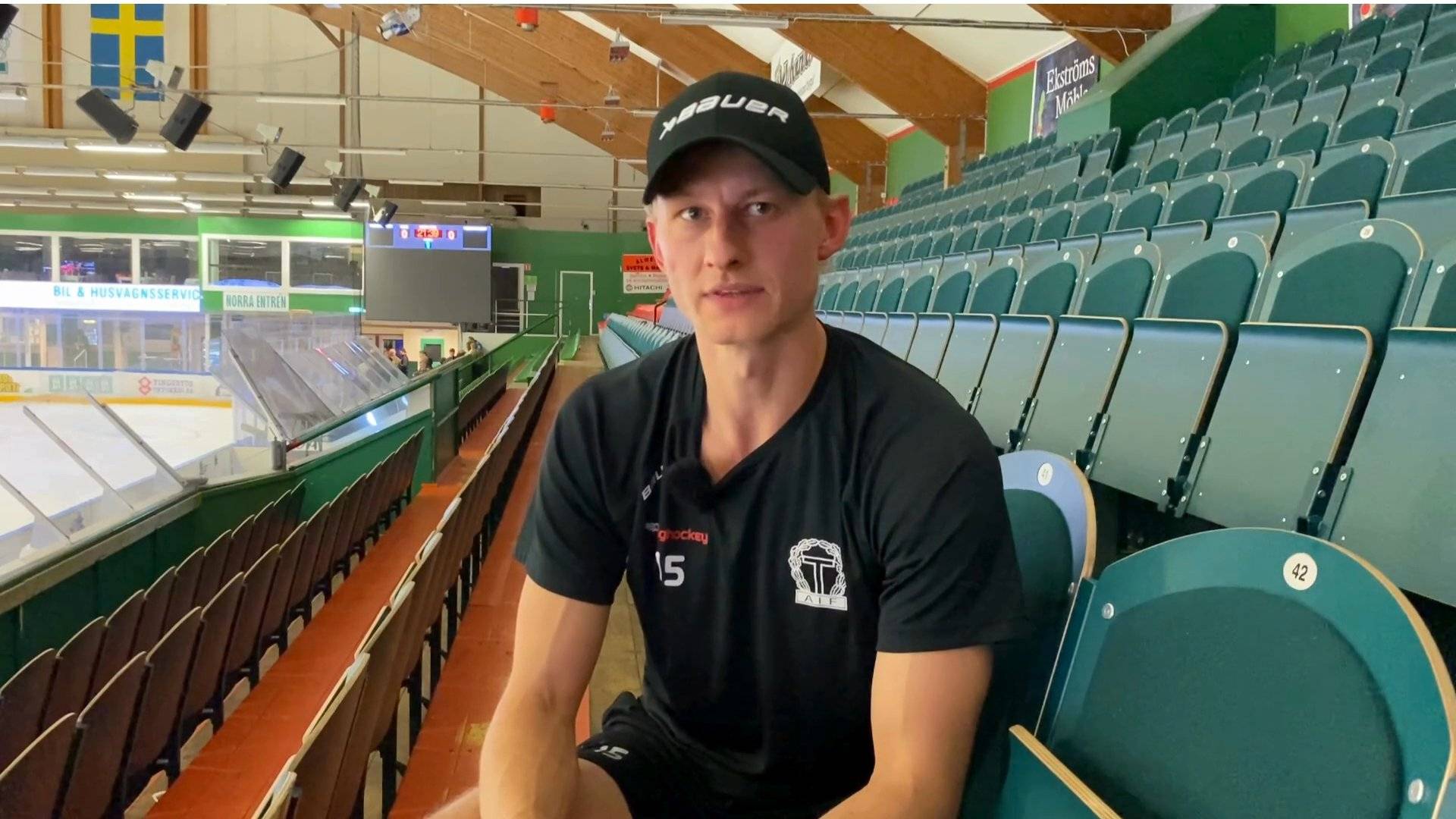 Adam Persson efter Halmstad hemma. | Tingsryd