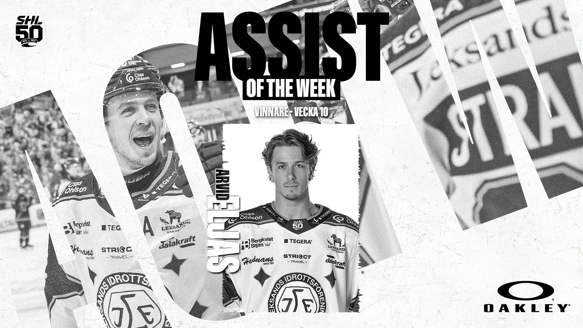 Assist of the Week vecka 10 – Arvid Eljas, Leksand | SHL