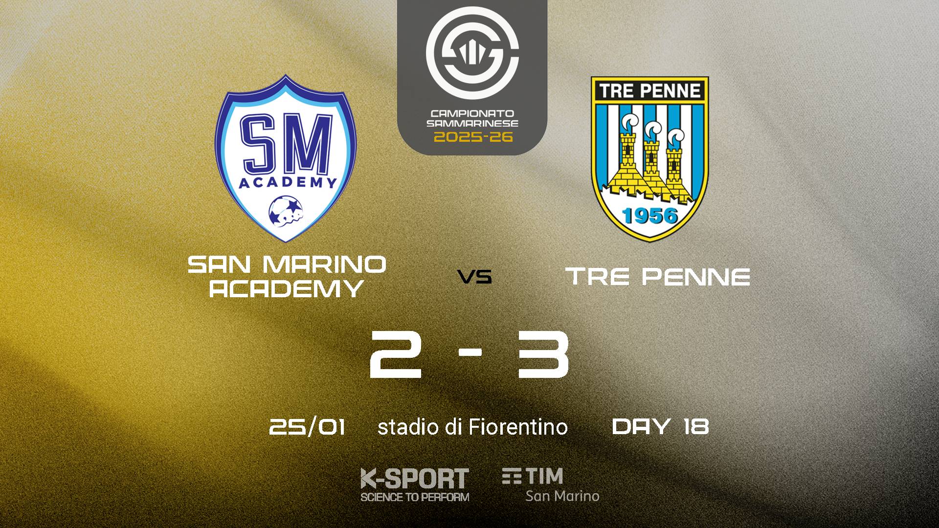 San Marino Academy-Tre Penne