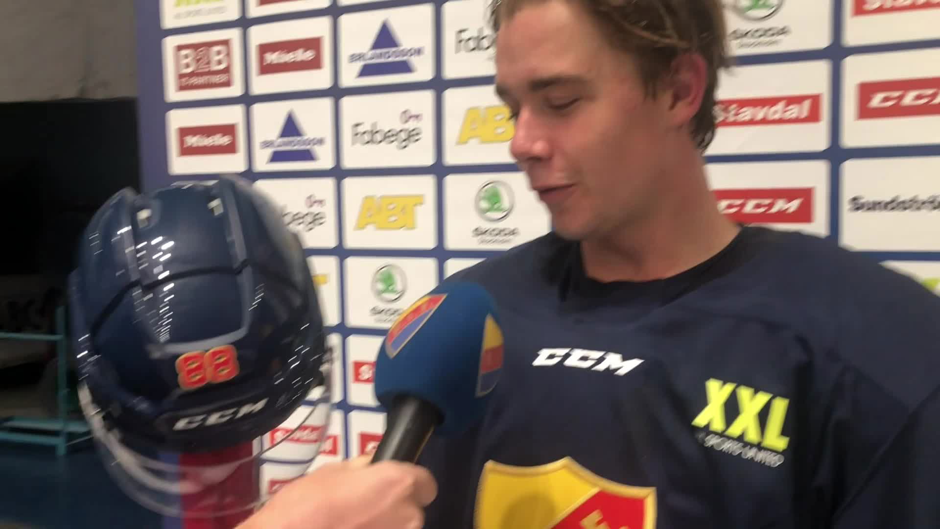 Nu har gallret åkt av för Holtz | Djurgårdens IF Hockey