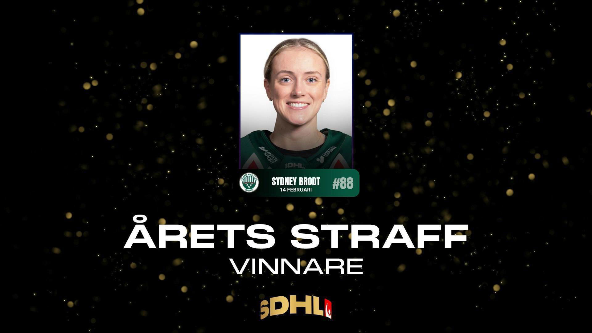 Årets Straff 2024/25: Sydney Brodt, Frölunda | SDHL