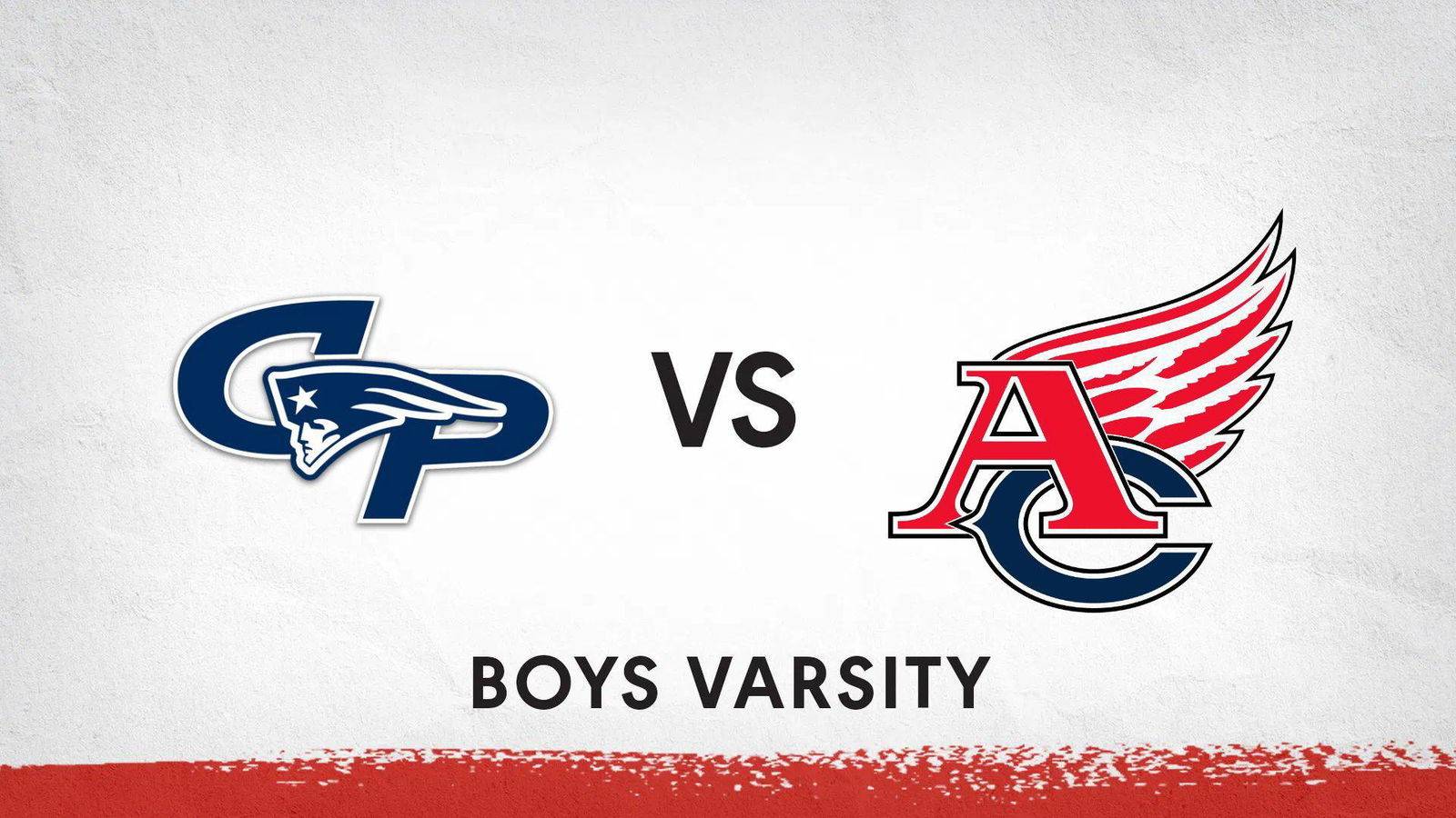 Champlin Park - Armstrong/Cooper (Boys Varsity Hockey)