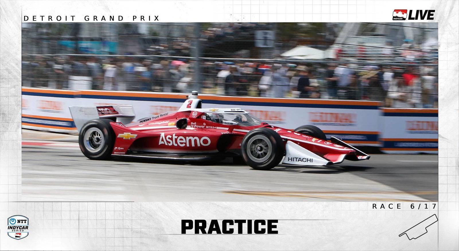 Detroit GP - Practice 1