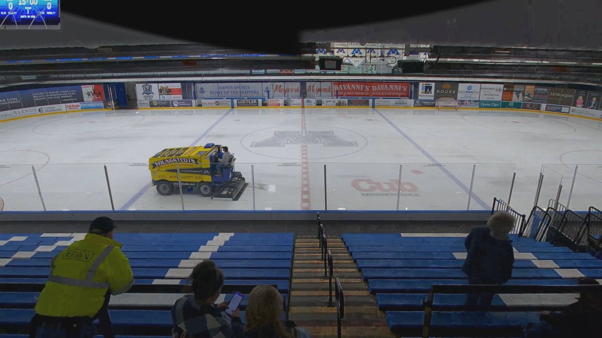 Minnetonka black - Minnetonka white Jr. Gold B