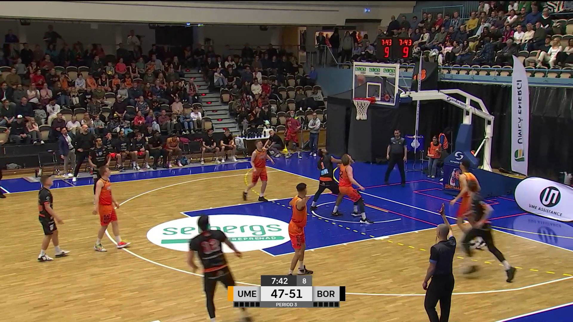 Borås nära en finalbiljett | SBL Herr