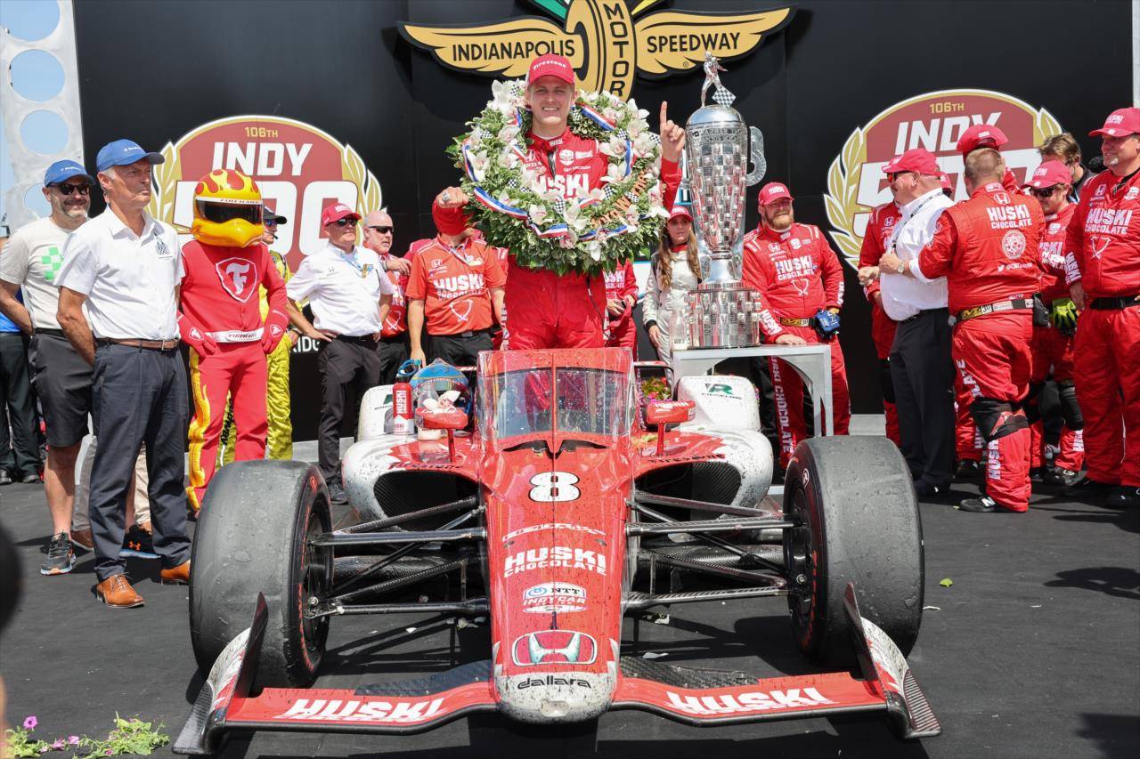 Ericsson wins Indy 500!