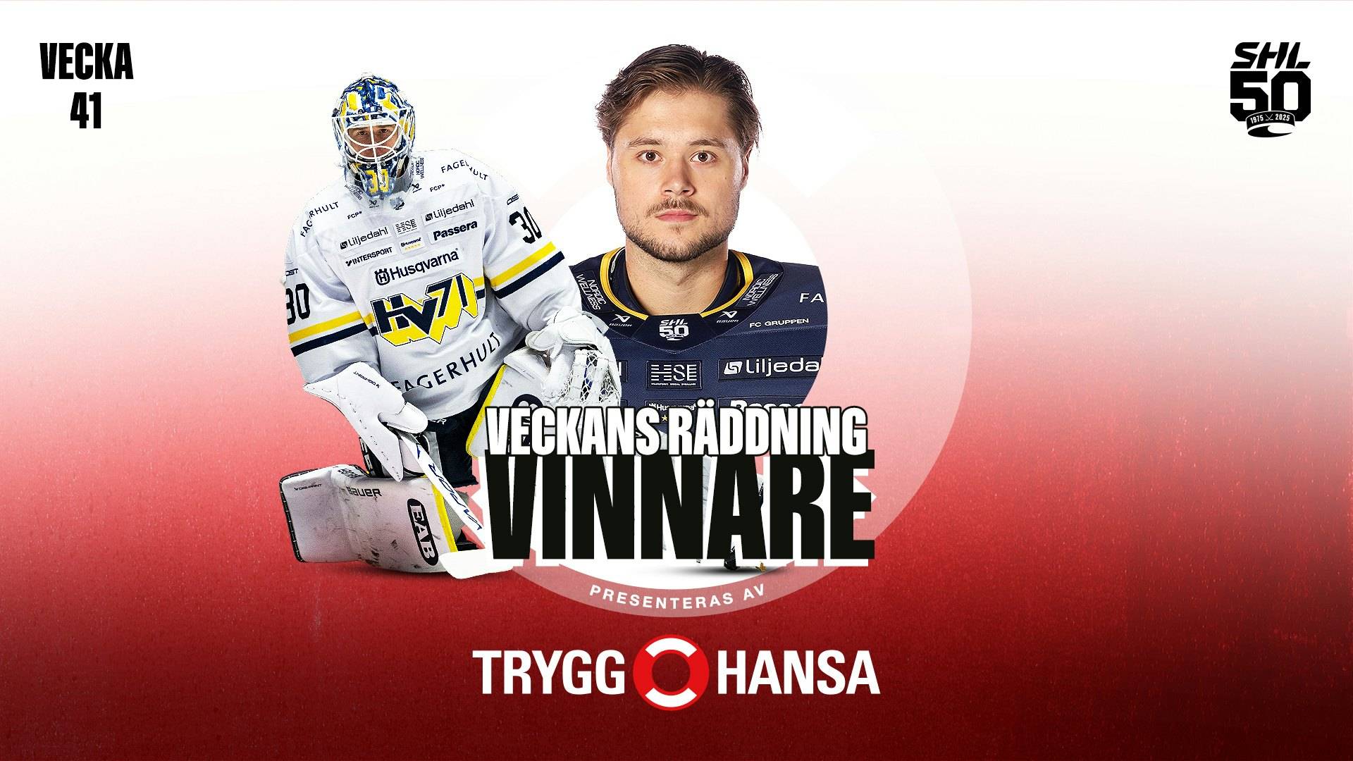 Veckans Räddning vecka 41 – Frederik Dichow, HV71 | SHL