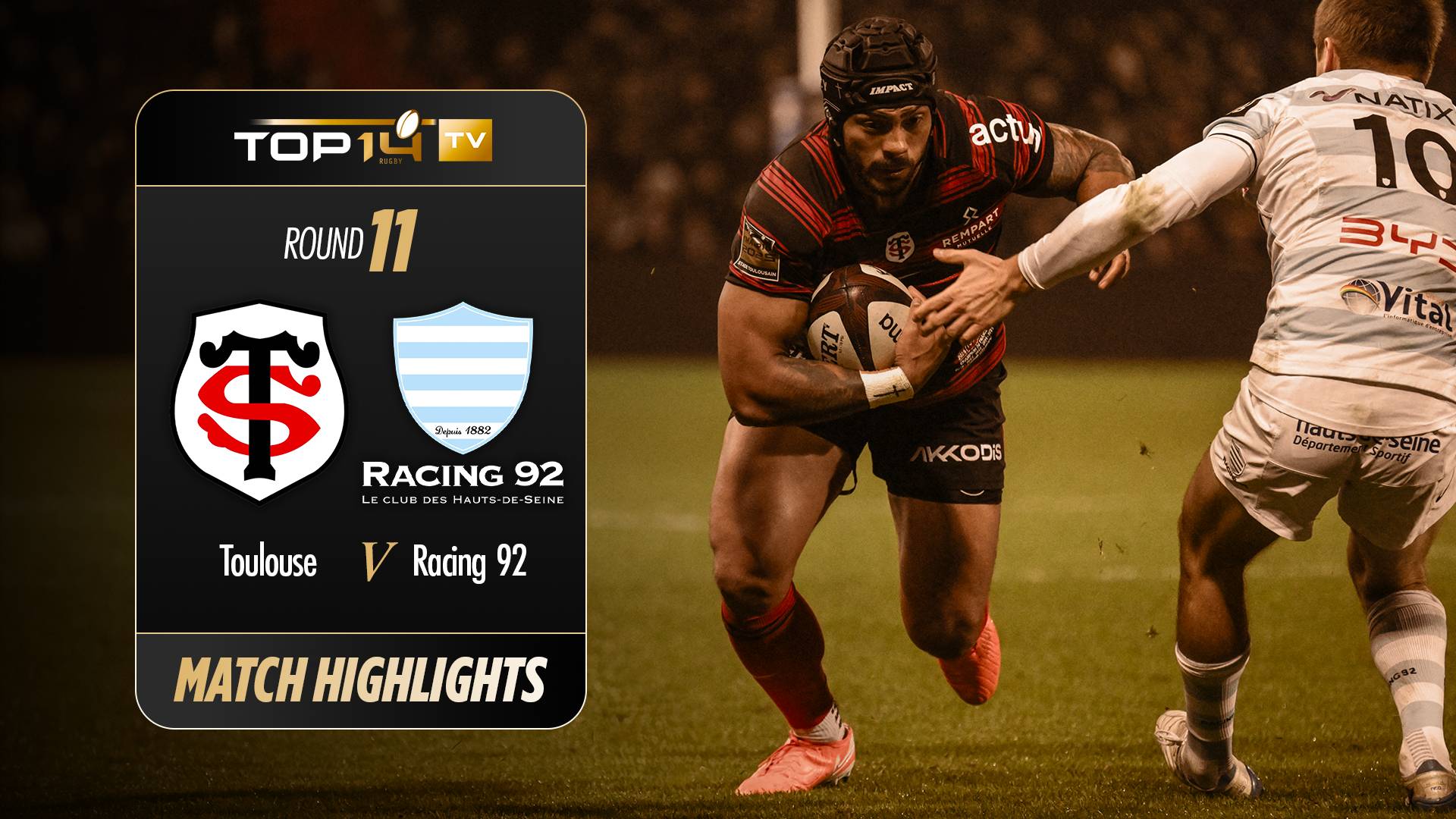 Toulouse - Racing 92 - TOP 14 - Highlights 2025-2026