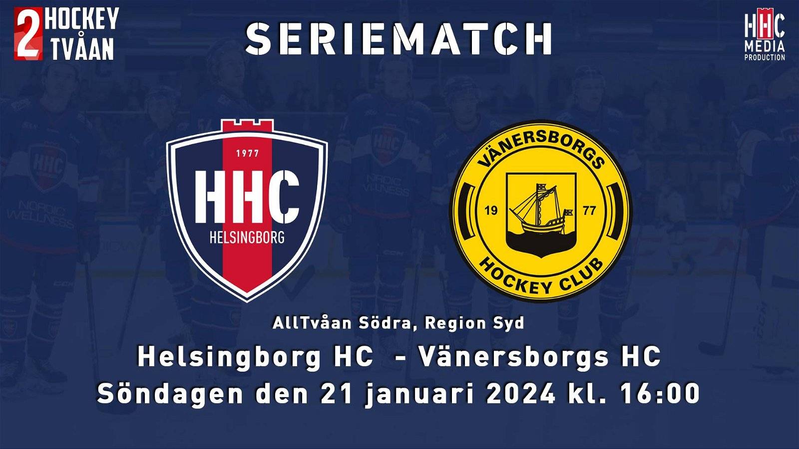 AllTvåan Södra, Region Syd Helsingborg HC Ungdom - Vänersborgs HC