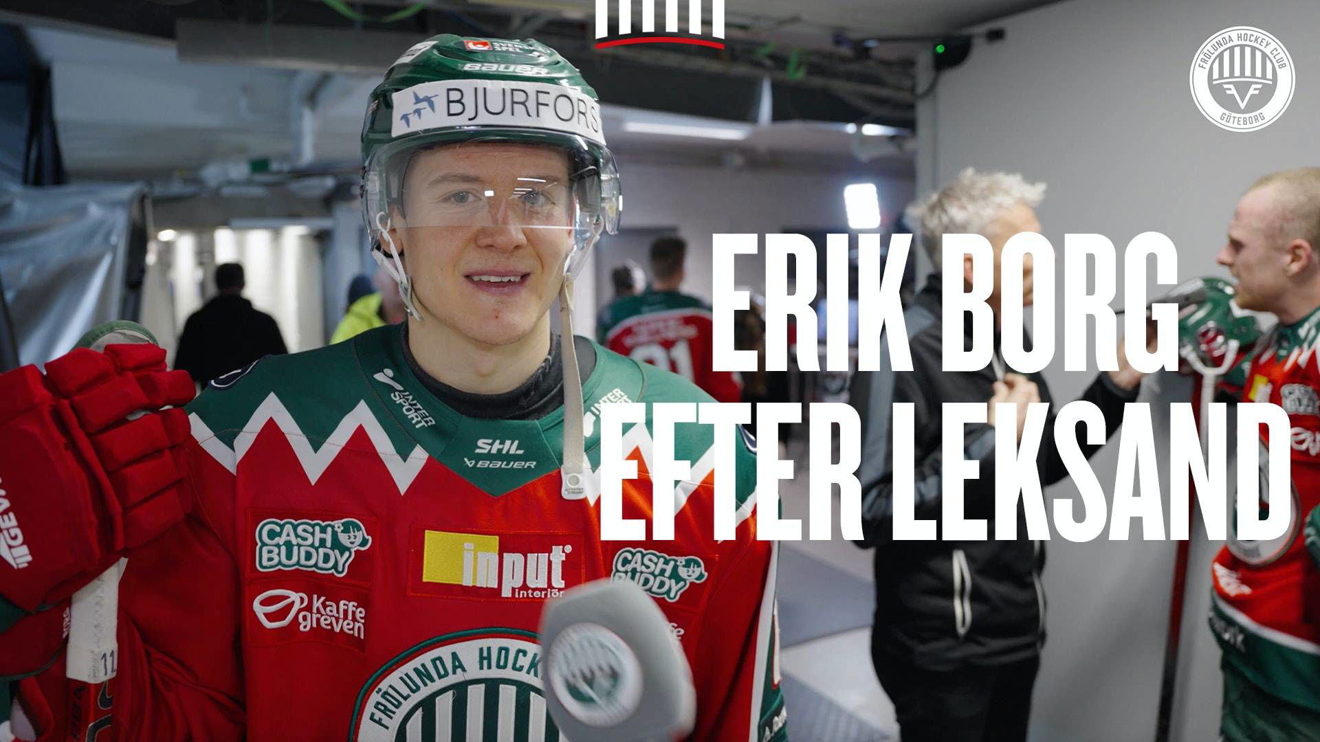 Intervju: Erik Borg efter Leksand | Frölunda HC